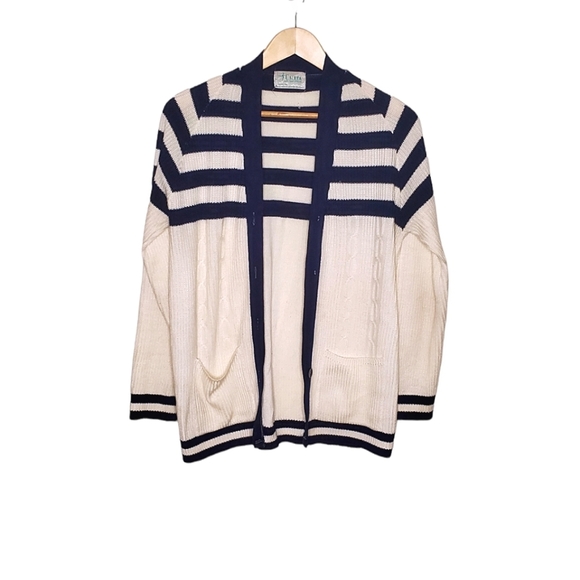 Vintage | Sweaters | Vintage 7s Collegiate Style Nautical Influence ...